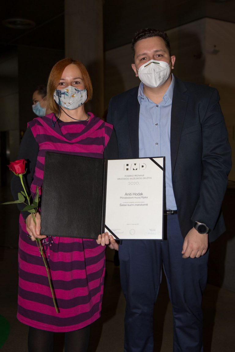 Posebno priznanje Hrvatskog muzejskog društva muzejskoj pedagoginji ...