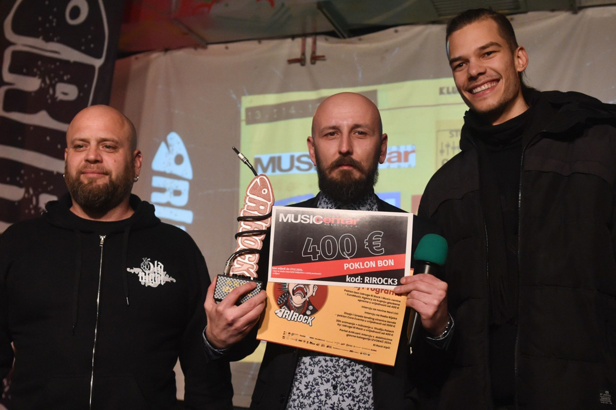 46. Ri Rock: Kipić za izvođača godine osvojio Kraj programa, za ...